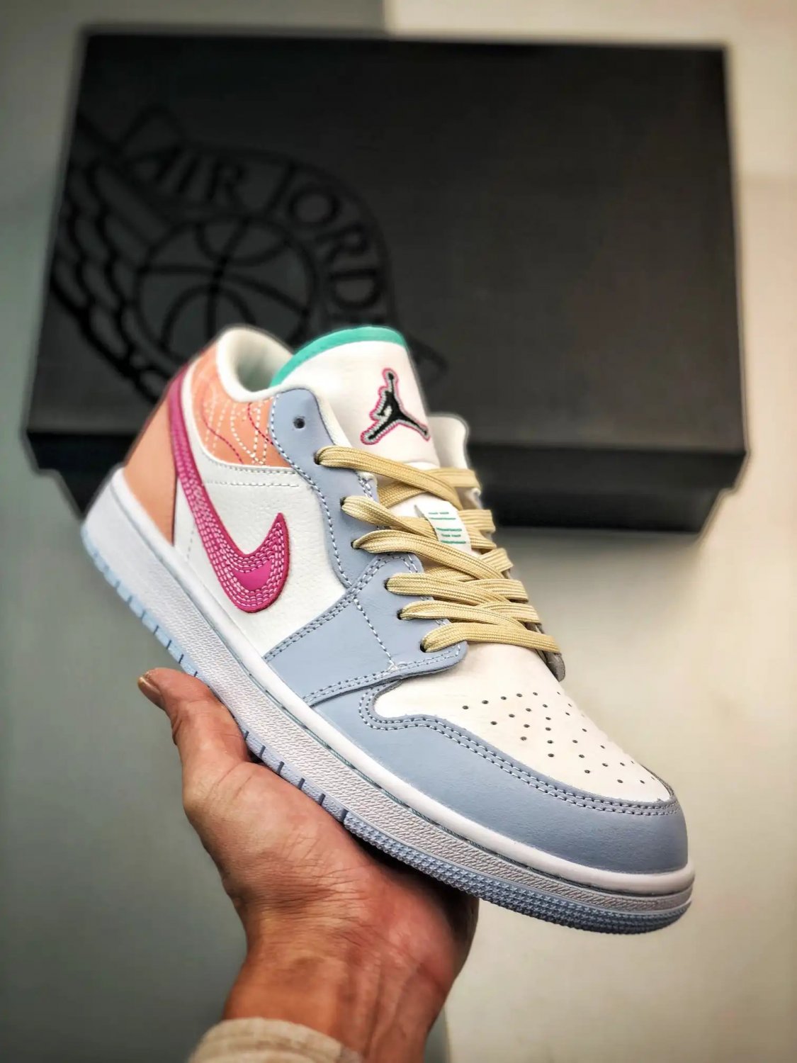 2024 & 2025 air jordan 1 low ‘multi color sashiko’ fv3623-151