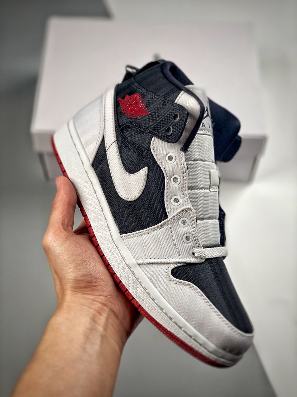 2024 & 2025 air jordan 1 mid se utility blackgym red-white dd9338-016