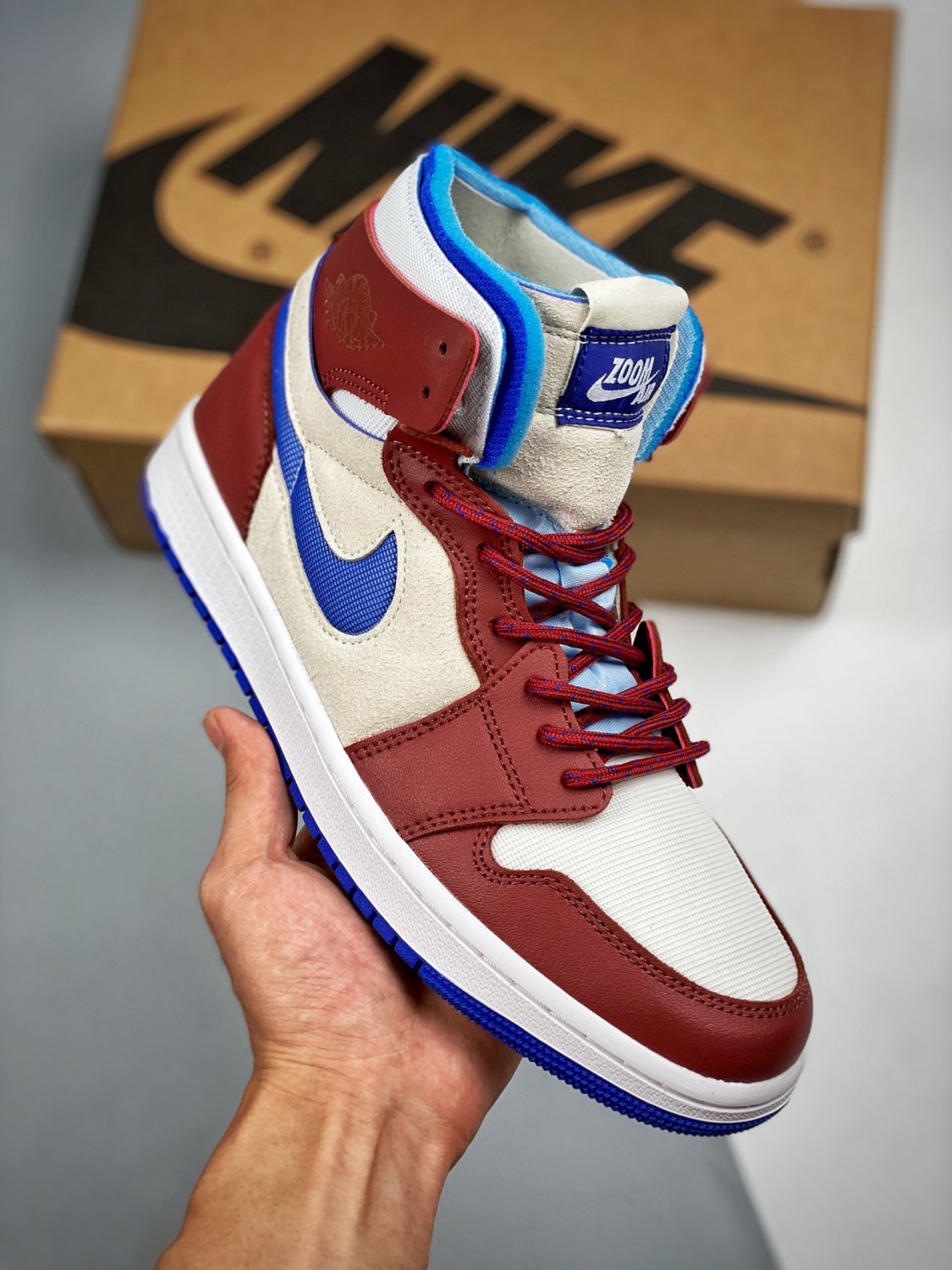 2024 & 2025 air jordan 1 zoom cmft â team redâ ct0979-104