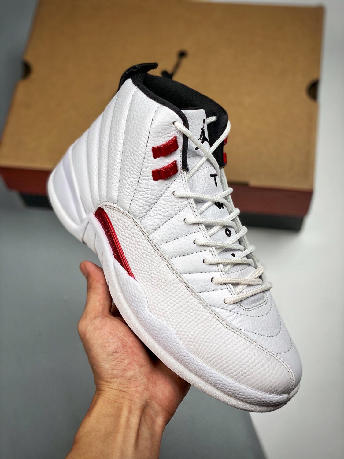 2024 & 2025 air jordan 12 “twist” whiteuniversity redblack