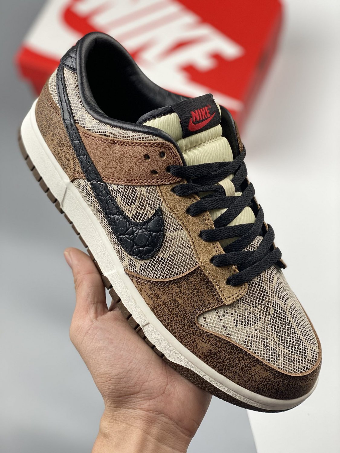 2024 & 2025 dunk low co.jp naturalblack-ale brown-pecan fj5434-120