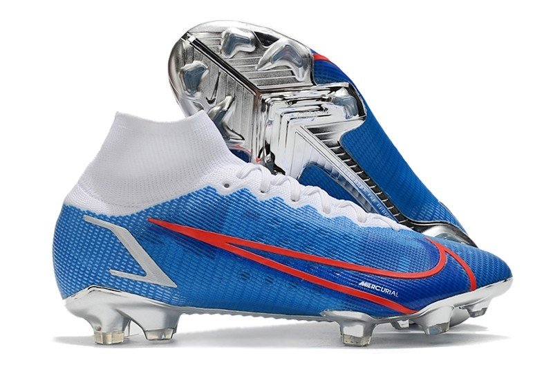 2024&25 Mercurial Superfly Dragonfly 8 Elite FG - Blue White Red