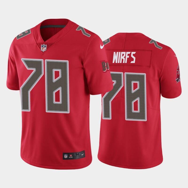 Men's / youth /women Tampa Bay Buccaneers #78 Tristan Wirfs color rush ...
