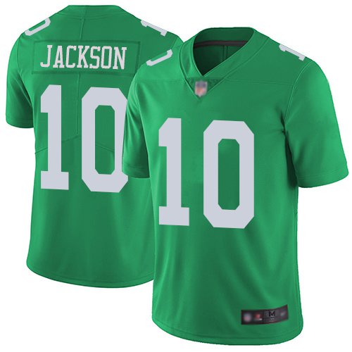 Men's Desean Jackson Philadelphia Eagles color rush green jersey