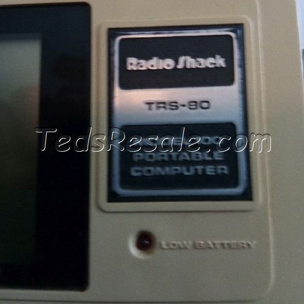 TRS-80 Model 100 Portable Computer Radio Shack Tandy