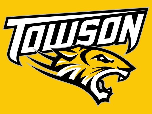 Towson Tigers sports team flag Digital Printing metal Grommets 3x5FT
