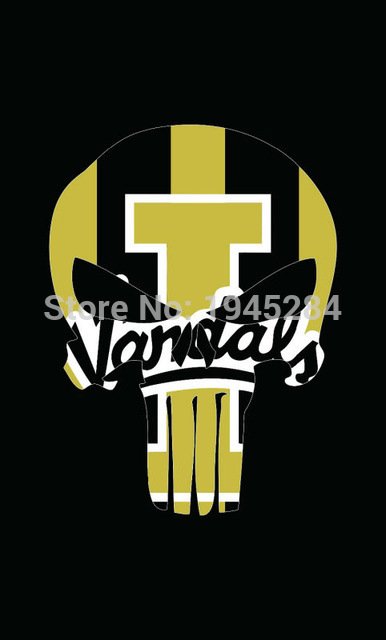 Idaho Vandals Skull Vertical Flag Banner New 3x5ft 90x150cm Polyester 9074