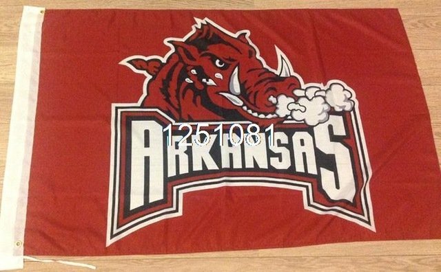Arkansas Razorbacks Flag 3ft x 5ft Polyeste