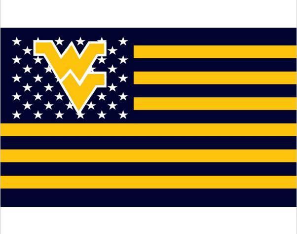 3x5ft West Virginia Mountaineers flag with 2 metal grommets Large Fans ...