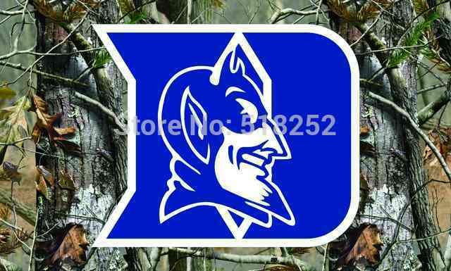 Duke Blue Devils camo background Flag 3x5 FT 150X90CM Banner