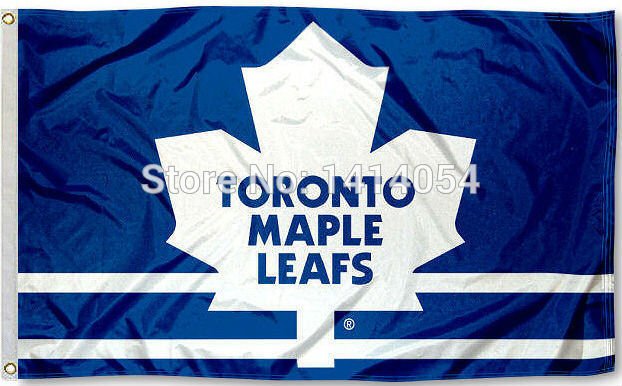 Toronto Maple Leafs column Flag 3X5FT Banner 100D Polyester flag ...