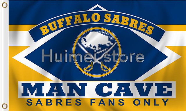 Buffalo Sabres Flag National Hockey League 3ft x 5ft Polyester Banner