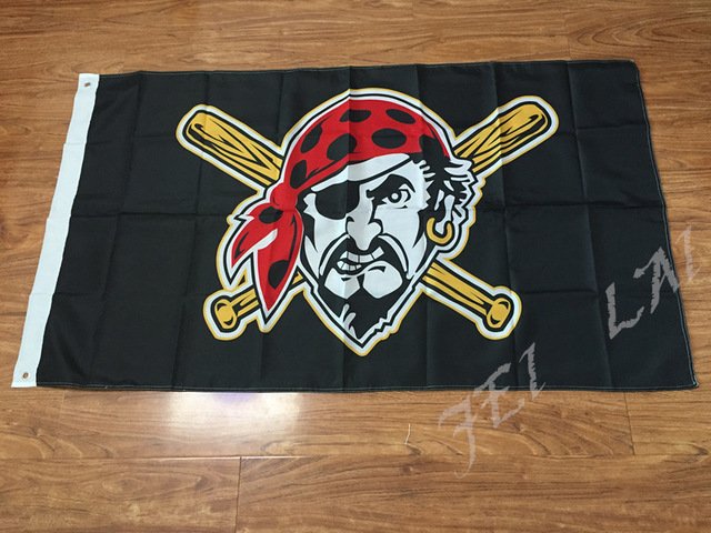 Pittsburgh Pirates Flag MajorLeagueBaseball 3ft x 5ft Polyester Banner