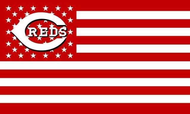 Cincinnati Reds flag polyester digital print banner with 2 Metal ...