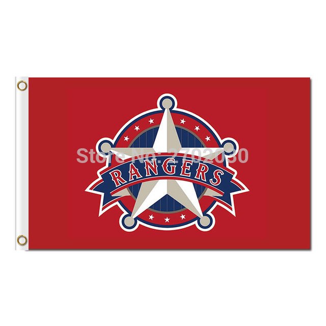 Texas Rangers Flag Banner Baseball Team Banners Champions Flag 3x5 Ft