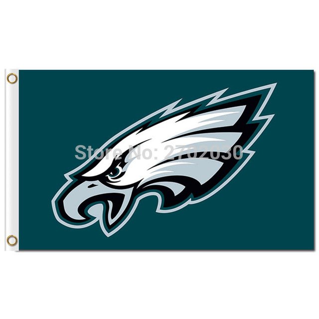 Philadelphia Eagles Banner Flag 3x5 FT 150X90CM Banner 100D Polyester