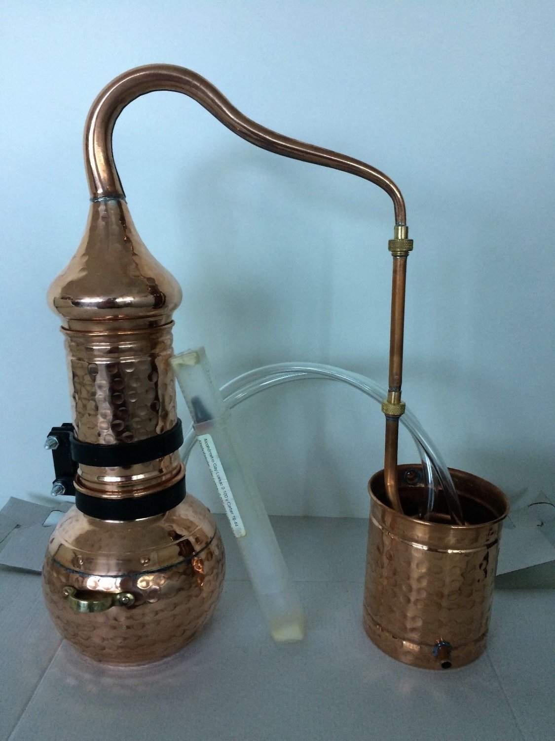 Column Distillery Copper Alembic Still, 1,5L * Alambic Distillateur ...