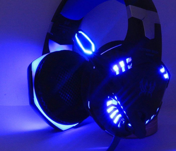 Ninja Dragon G9300 LED Gaming Headset with Microphone in RED
