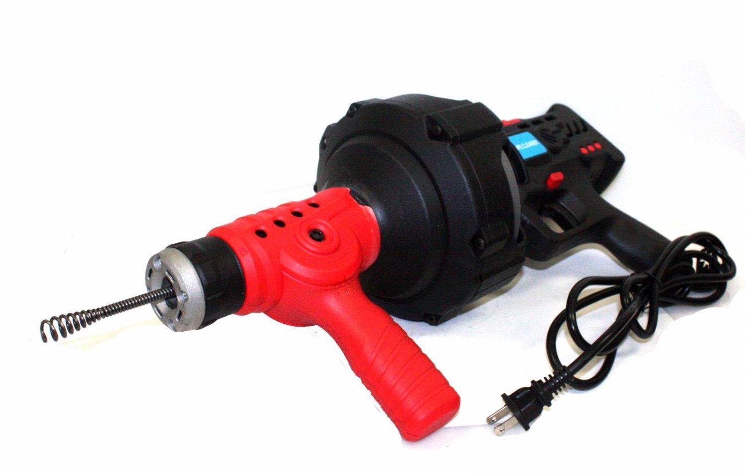 25ft Handheld Electric Drainer Plumbing Dredger Cleaner Drain Snake ...