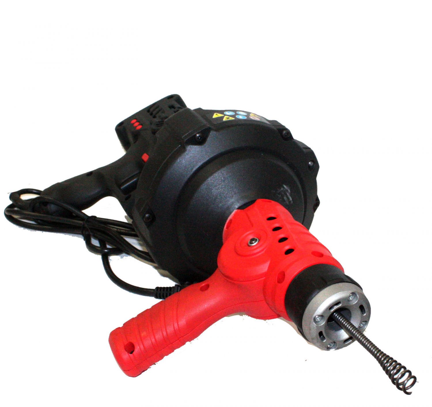 25ft Handheld Electric Drainer Plumbing Dredger Cleaner Drain Snake ...