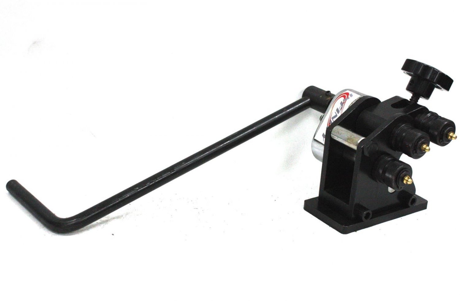 Manual Ring Roller Bender 1/4" Round Steel 1" x 3/16" Flat Steel Metal ...