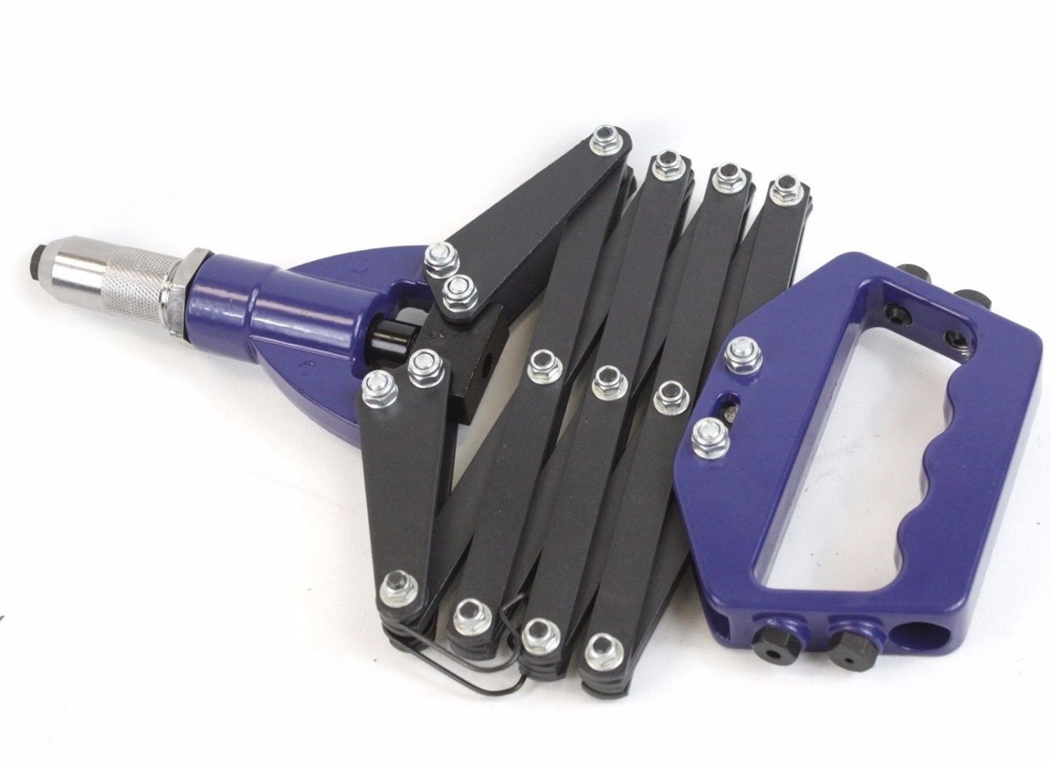 32" Extending Reach Lazy Tong Hand Riveter Pop Rivet Gun Riverting ...