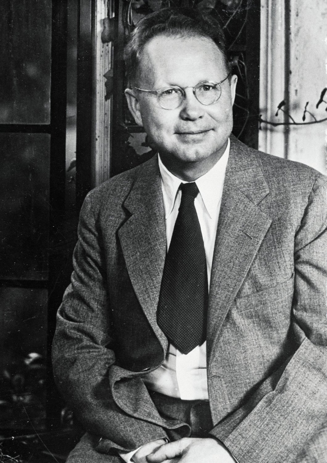 Art print POSTER Portrait of Grant Wood 8.3x11.7 inches