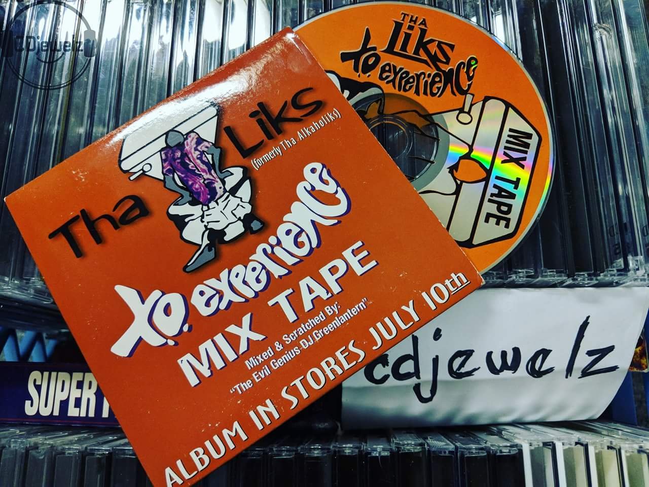 Tha Liks - X.O. Experience Mix Tape - 2001 CD Promo Alkaholiks Likwit Crew