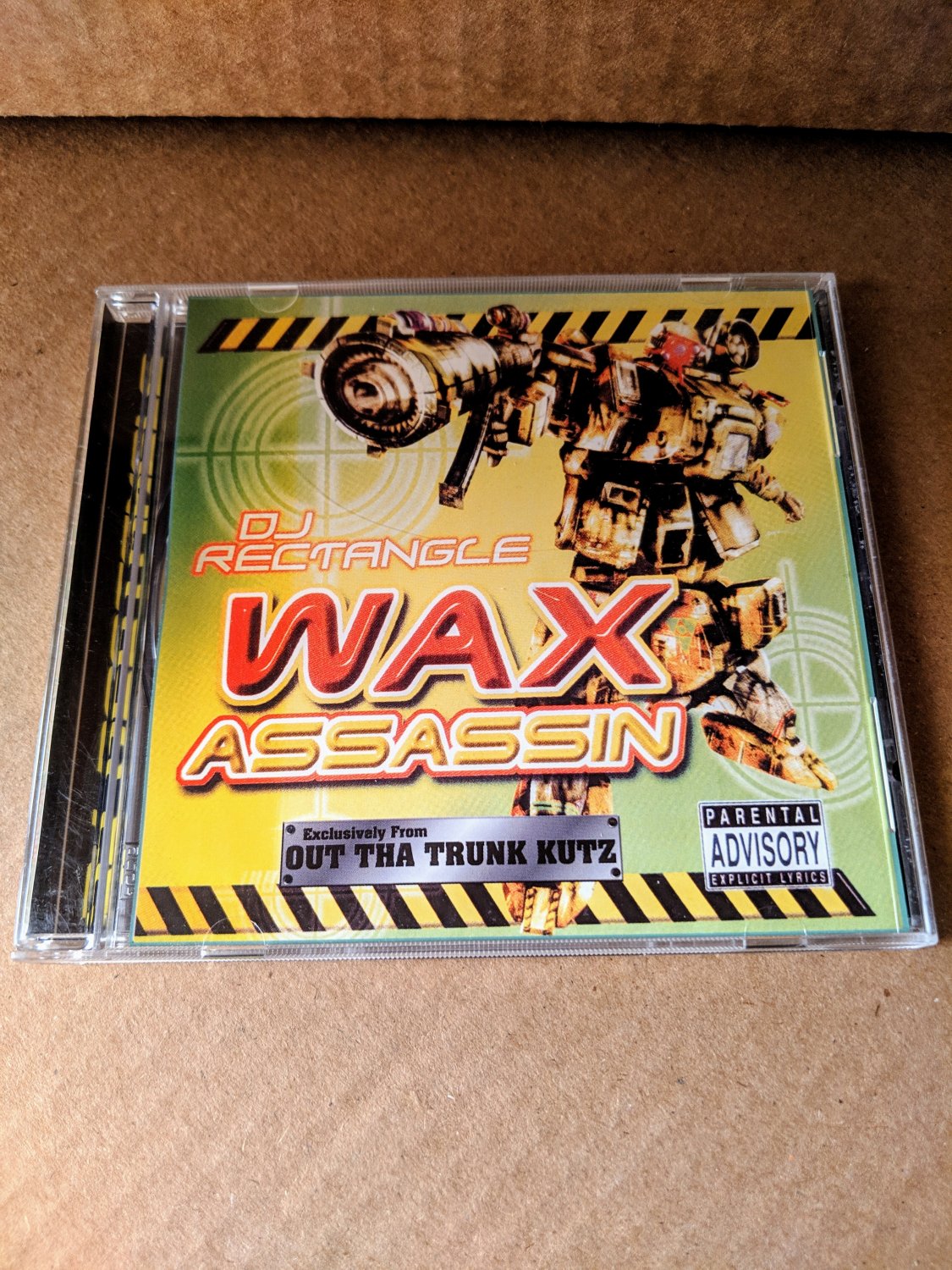 DJ Rectangle - Wax Assassin - 1999 CD