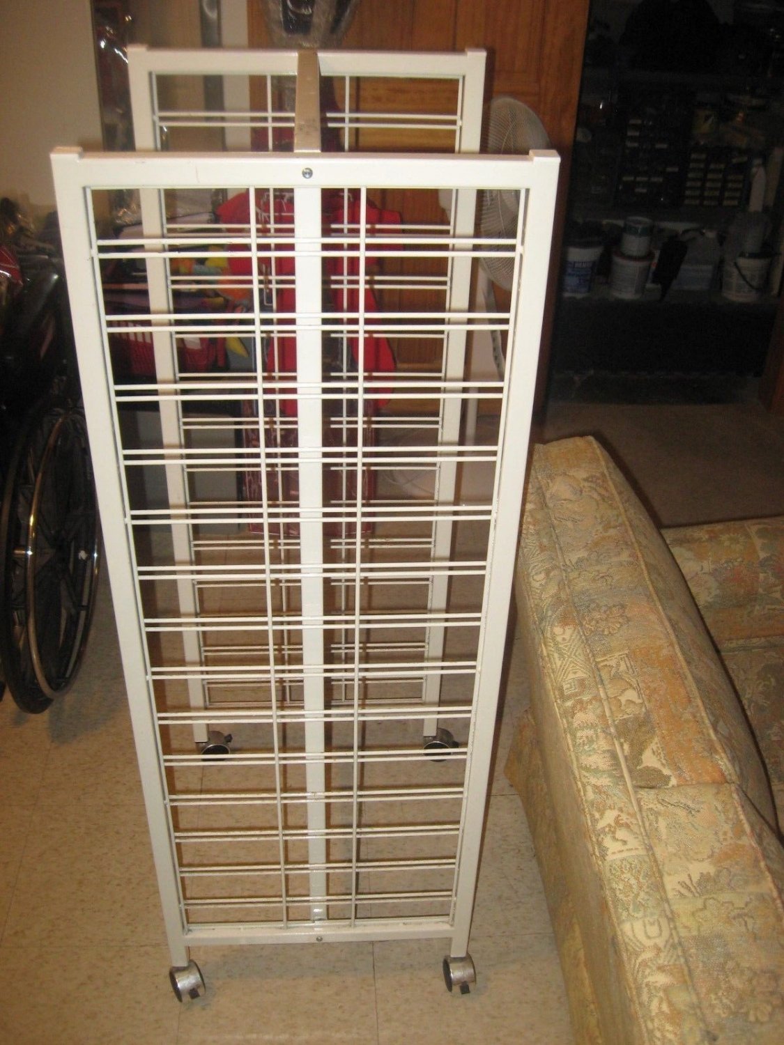 STORE FIXTURE 4 PANEL ROLLING DISPLAY