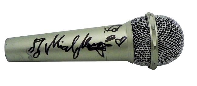 Michael Monroe Autographed Signed Microphone AFTAL