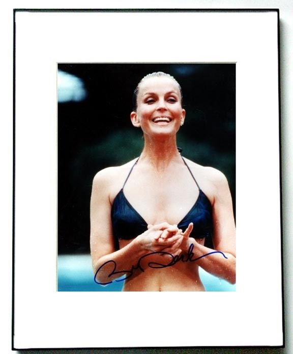 Bo Derek Autographed Wet Bikini Sexy Signed Photo Psadna Afta Aftal