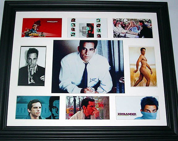 BEN STILLER Signed Autographed Photo Display & PROOF AFTAL