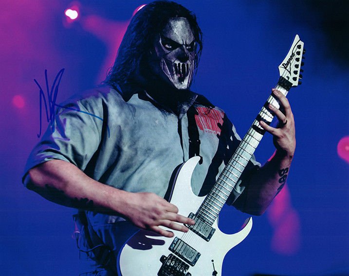 Slipknot Mick Thomson Autographed Signed Photo UACC RD RACC TS