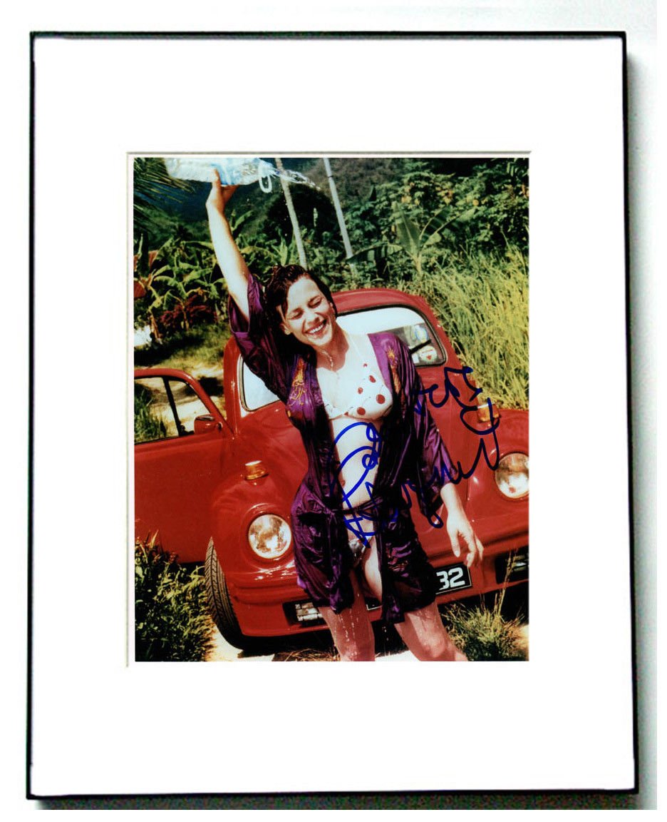 Patricia Arquette Autographed Signed Framed Bikini Photo UACC RD AFTAL