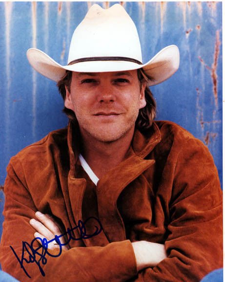 Kiefer Sutherland Autographed Signed Photo AFTAL