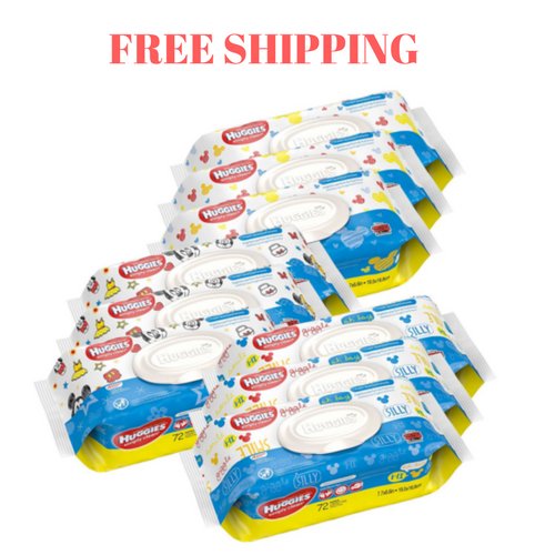 Huggies Simply Clean Unscented Baby Wipes 11 Flip Lid Packs 704 Count