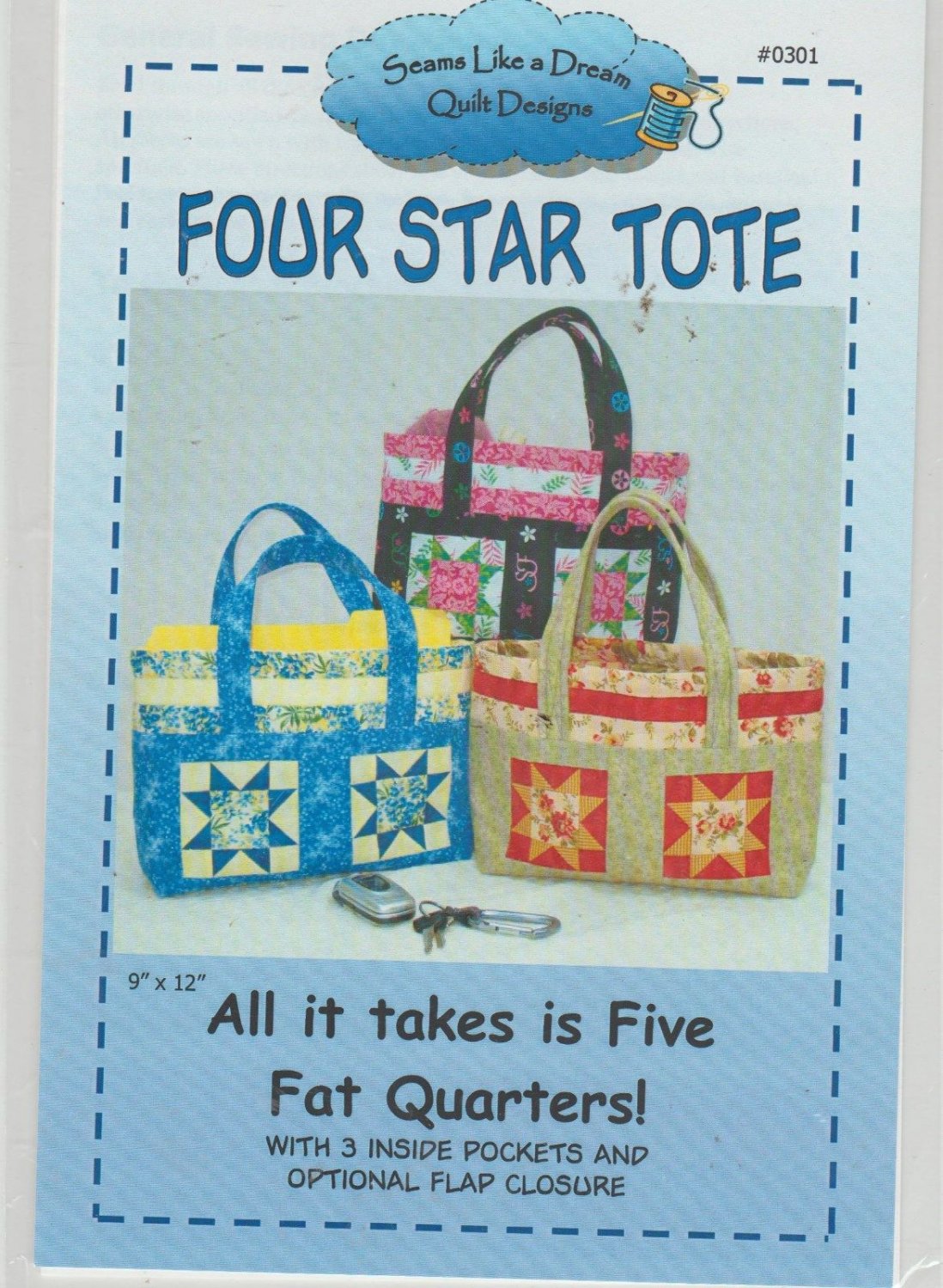 FOUR STAR TOTE QUILT PATTERN