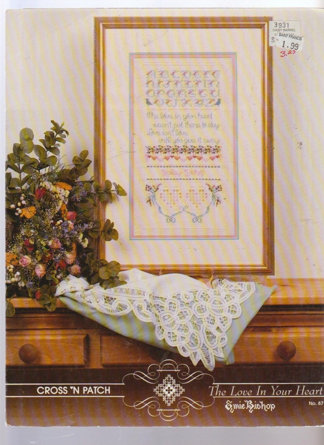 the love in your heart ** cross stitch