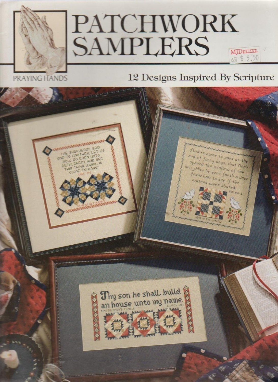 PATCHWORK SAMPLERS ** cross stitch booklet
