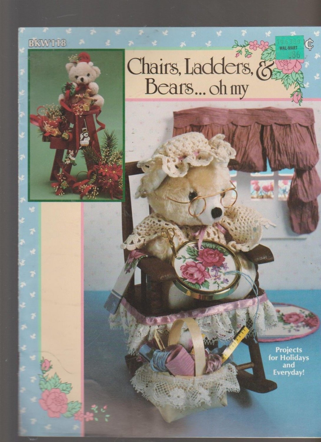 CHAIRS, LADDERS & BEARS -- OH MY ** varied craft idea booklet