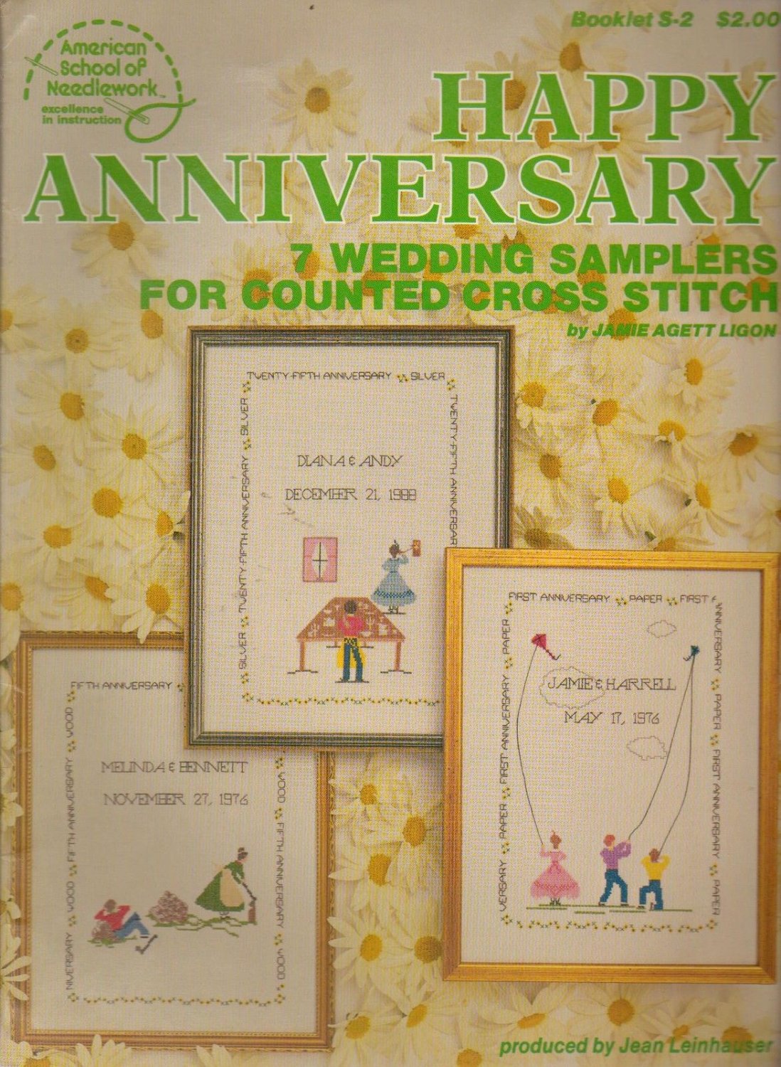 happy anniversary samplers to cross stitch