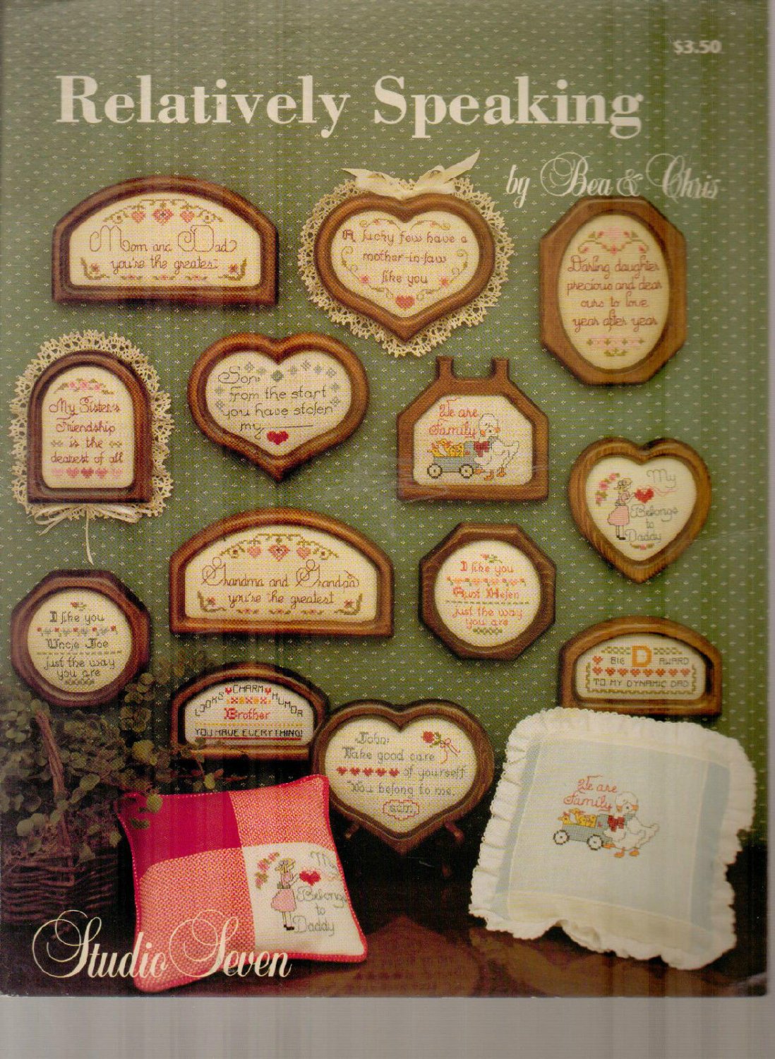 relatively speaking ** cross stitch