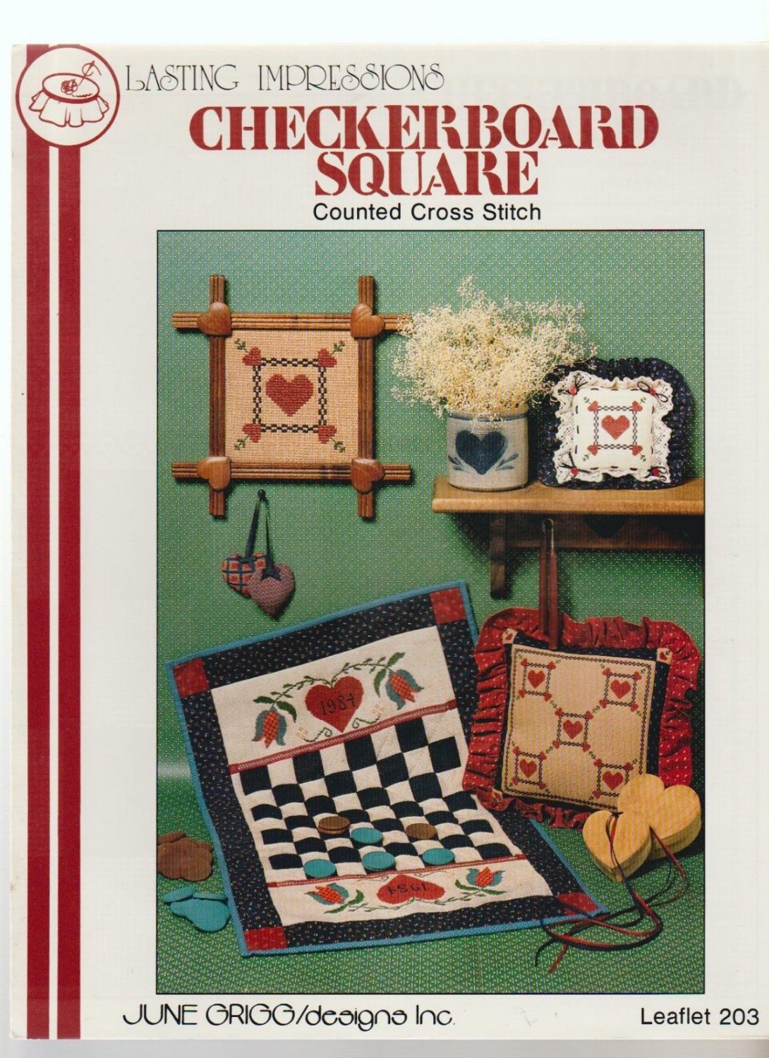 CHECKERBOARD SQUARE ** cross stitch