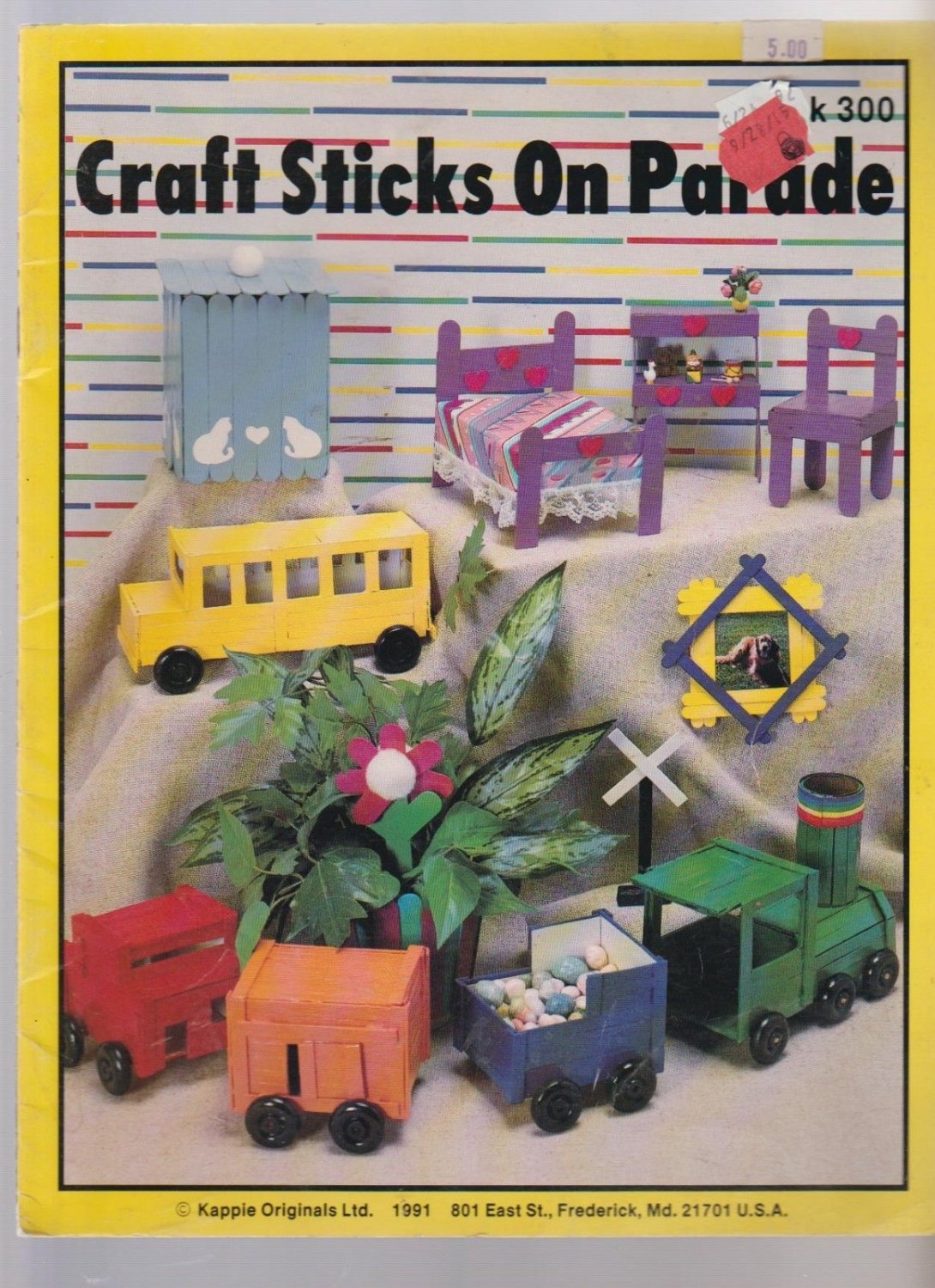 CRAFT STICKS ON PARADE ** great childs craft