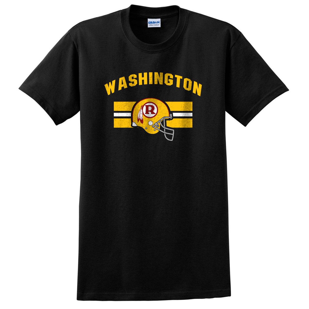 Washington Redskins Football Fans Redskin Fanatic Black T-Shirt's