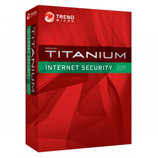 Trend Micro Titanium Internet Security 2011 - 3 User (CD-ROM)