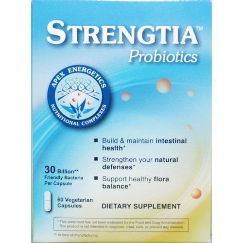 Apex Energetics STRENGTIA Probiotics 60 VCAPS (60 vcaps) by Apex Energetics