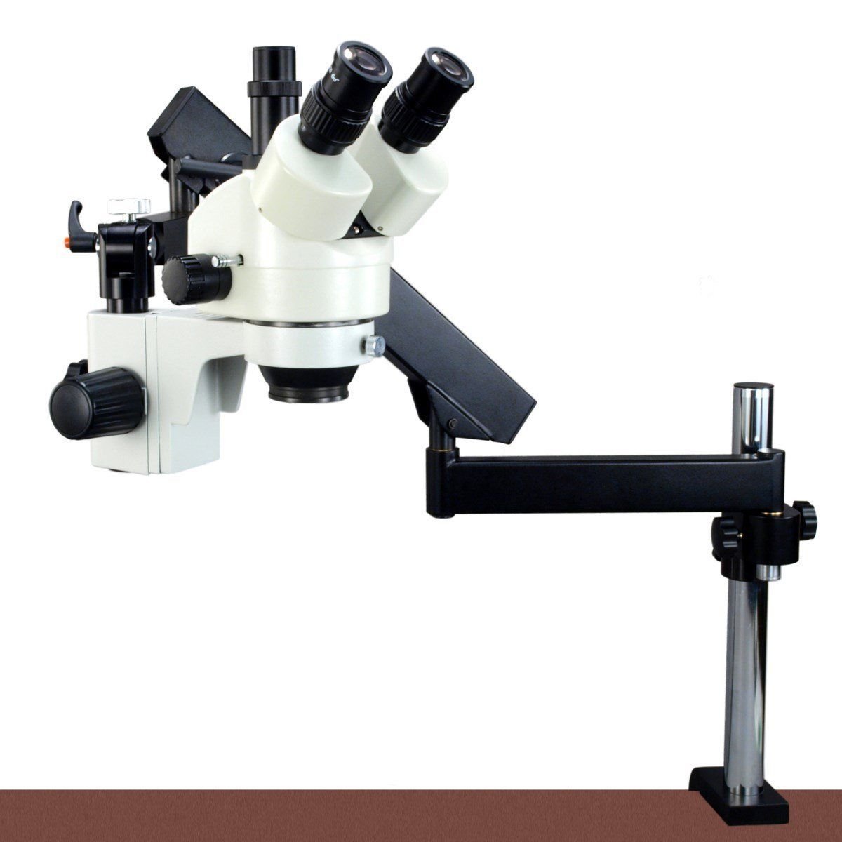 OMAX 2.1X-225X 18MP USB3.0 Digital Stereo Microscope on Articulating ...