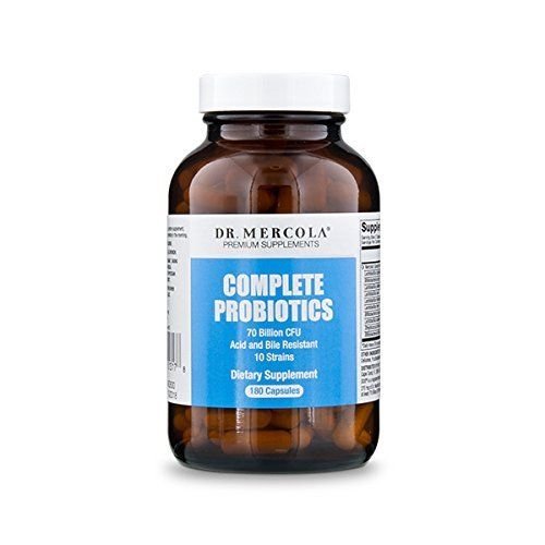Dr. Mercola Complete Probiotics 180 Ct - 90 Servings - Twice Daily ...